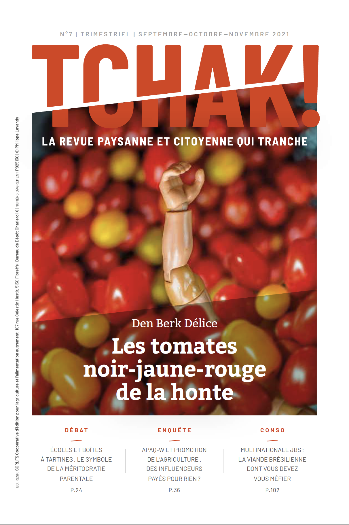 Tchak! - La revue paysanne et citoyenne qui tranche