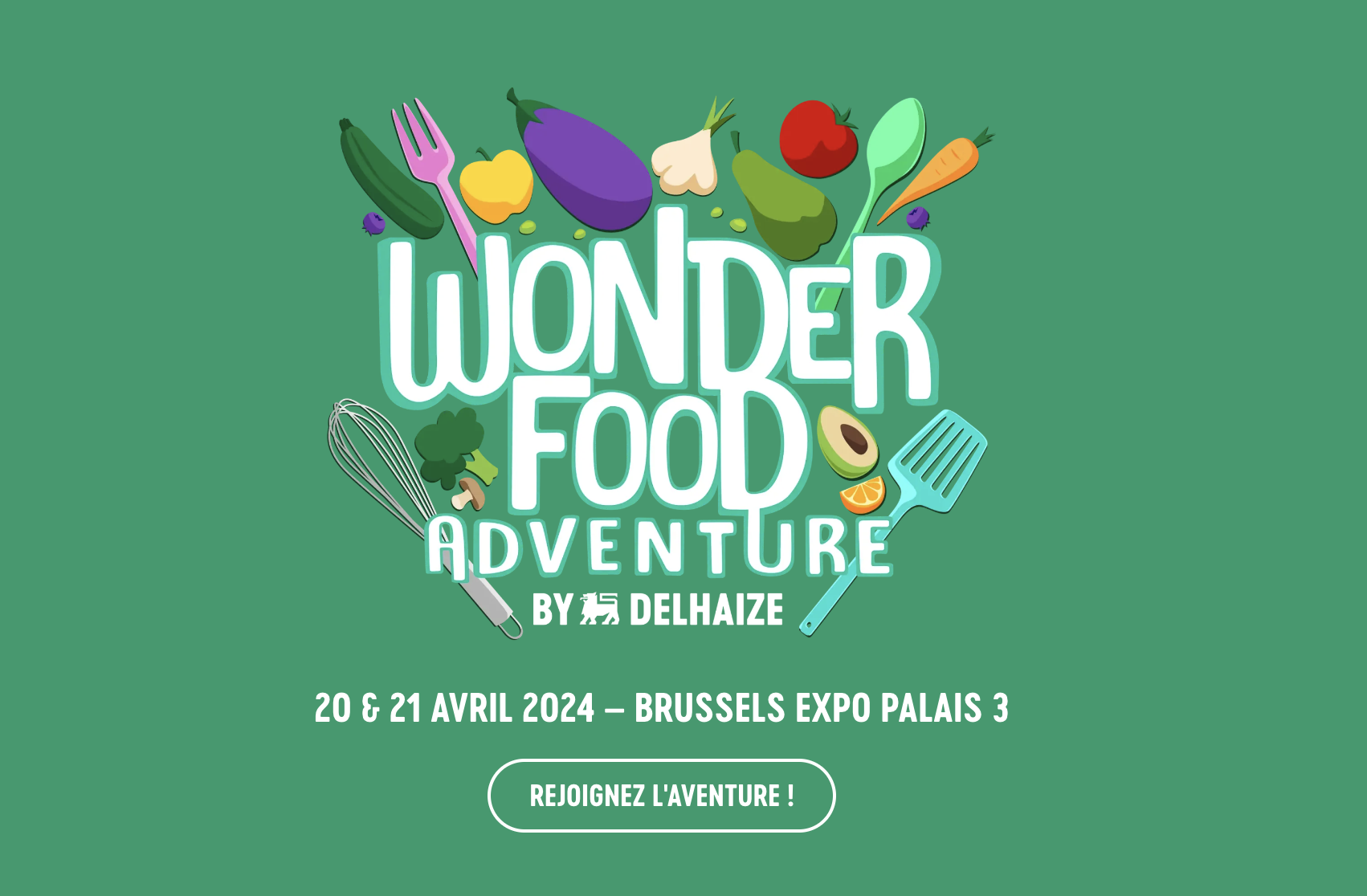 Wonder Food Adventure, de Delhaize : du pain et des jeux